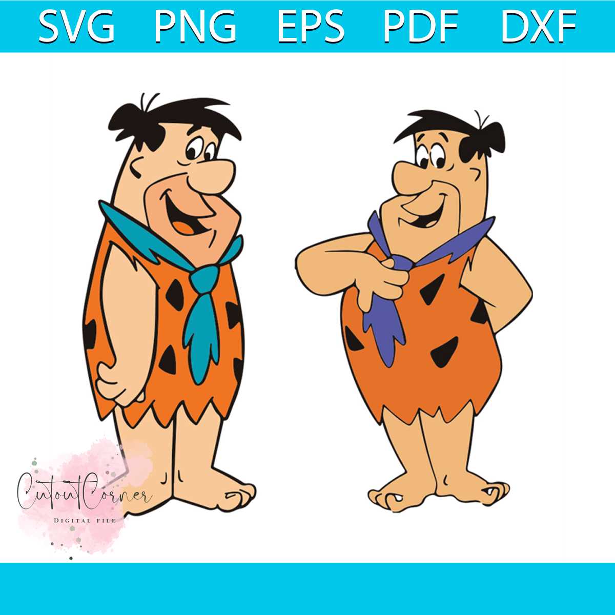 fred flintstone svg, Cartoon Svg, Flintstones svg, Fred Flin | Inspire ...