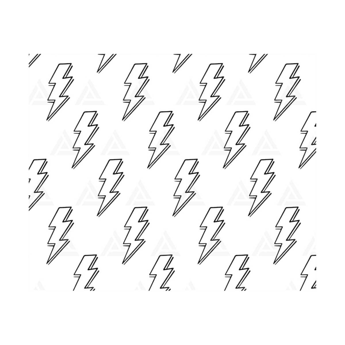 Lightning Bolt Pattern Svg, Doodle Thunder Bolt Svg, Flash S | Inspire ...