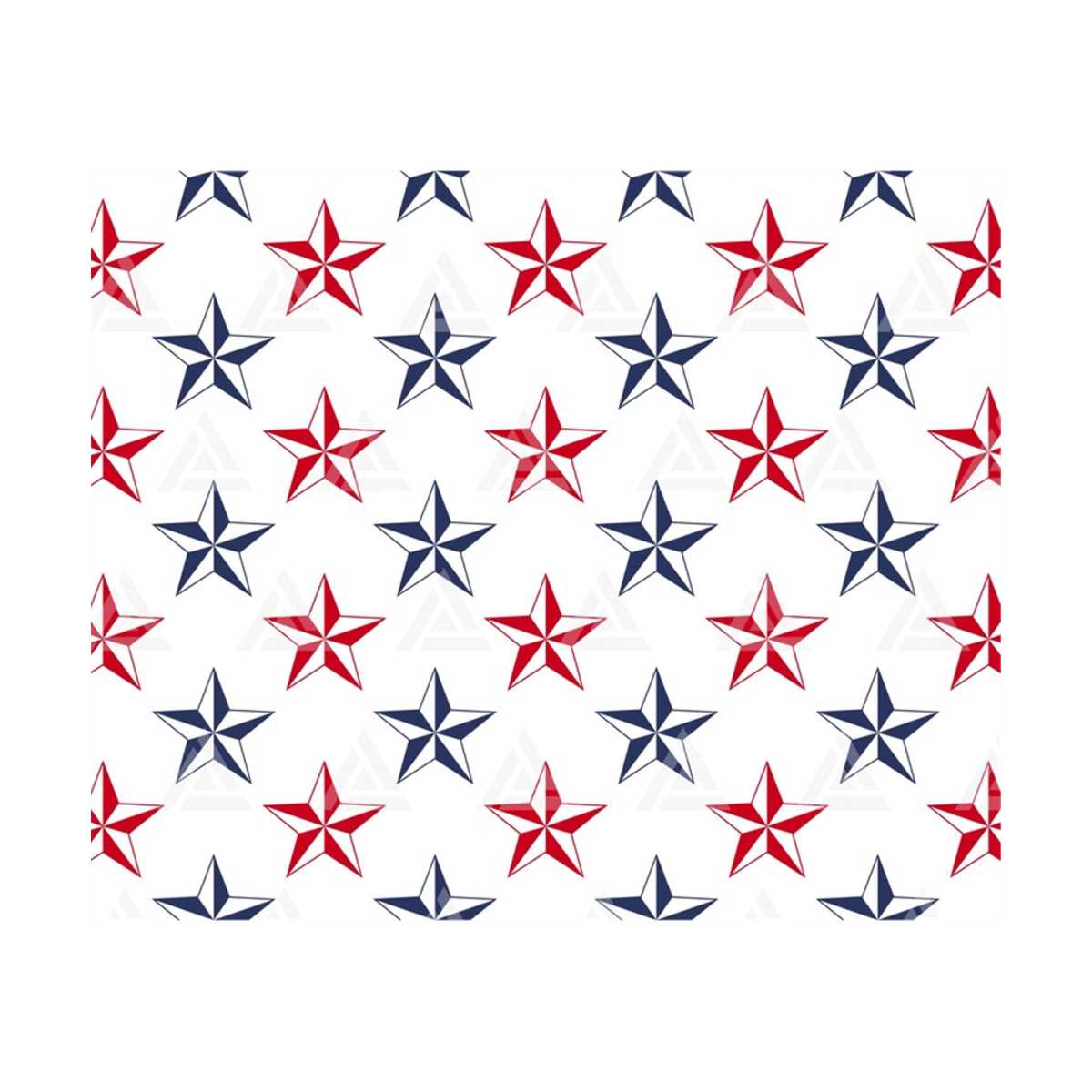 Seamless Red Blue Star Pattern Svg, American Flag Stars Svg, | Inspire ...
