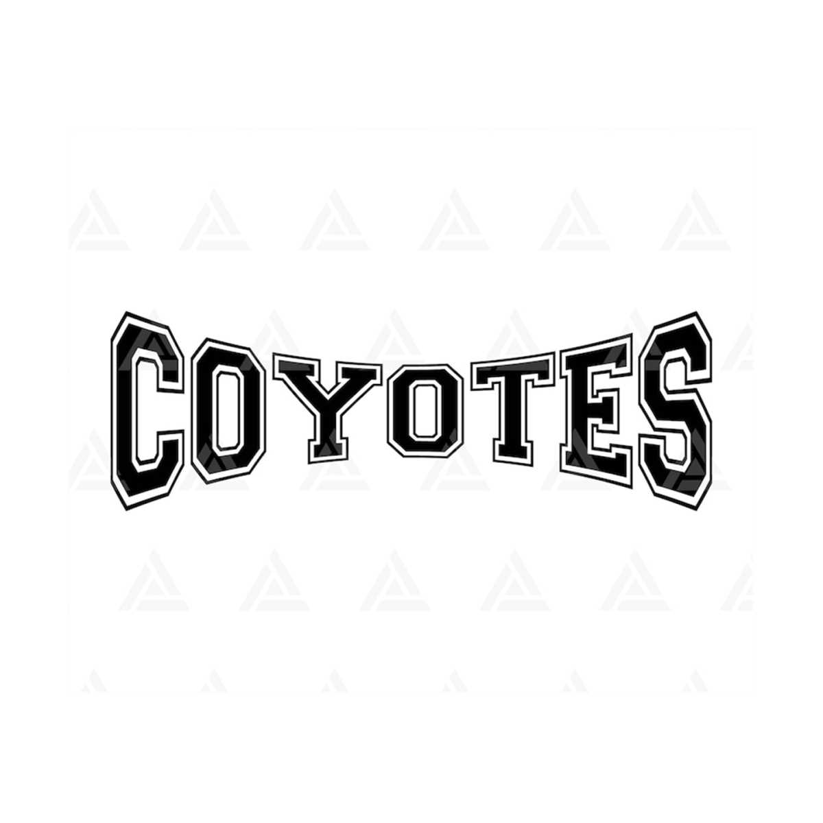 Coyotes Svg, Go Coyotes Team Svg, Run Coyotes Svg, College J | Inspire ...