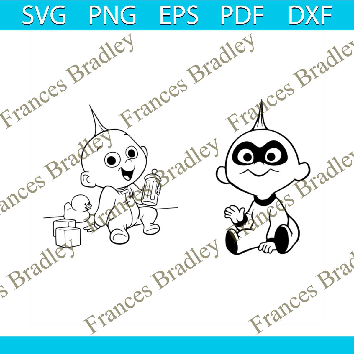 Jack Jack Svg, Cartoon Svg, The Incredible Svg, Disney Carto | Inspire ...