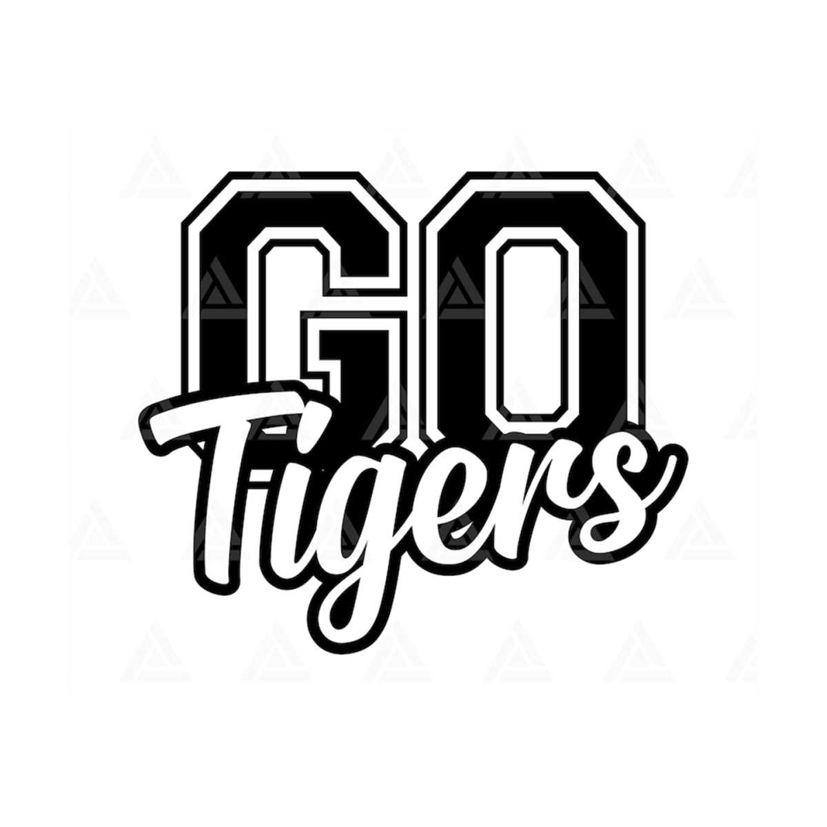 Go Tigers Svg, Go Tigers Football Svg, Tigers Pride Svg, Go | Inspire ...