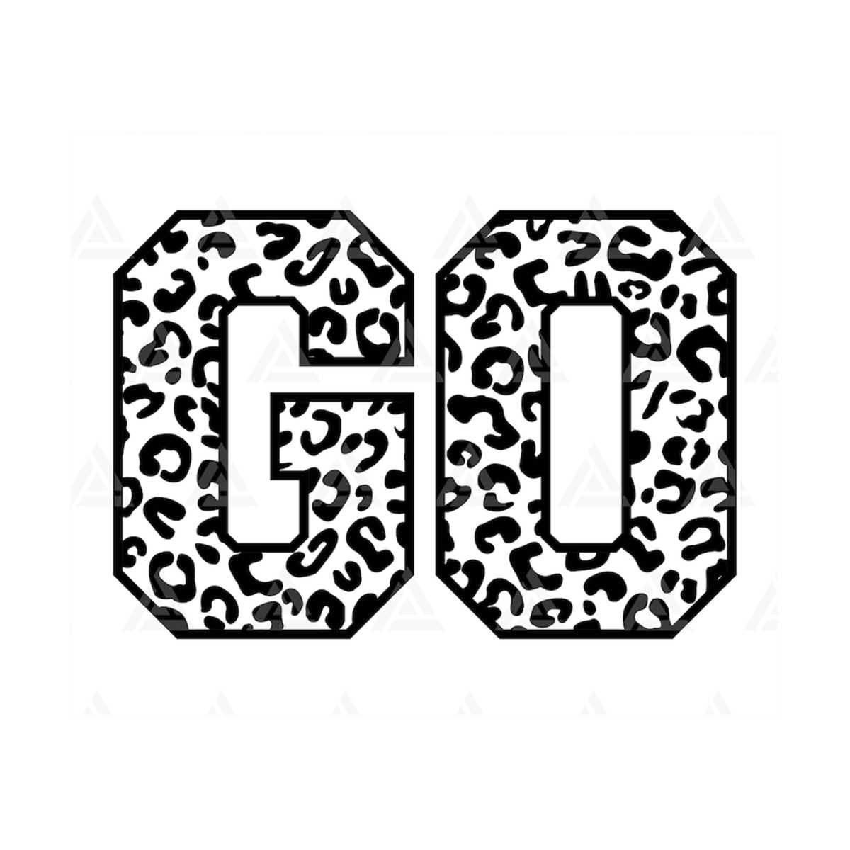Go Svg, Go Leopard Print Svg, Go Cheerleader Svg, Go Cheetah | Inspire ...