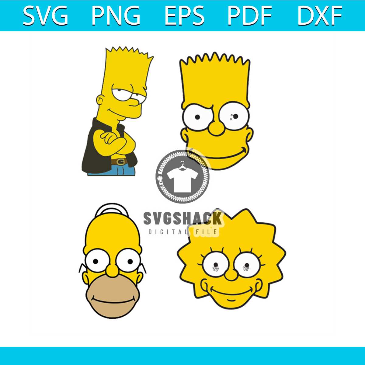 Bart Simpson svg, Cartoon Svg, Simpsons Bundle Svg, Homer Sv - Inspire ...