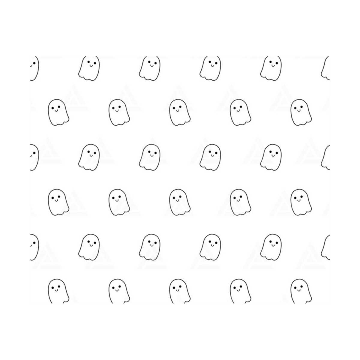 Cute Ghost Pattern Svg, Boo Svg, Halloween Svg, Halloween Th | Inspire ...