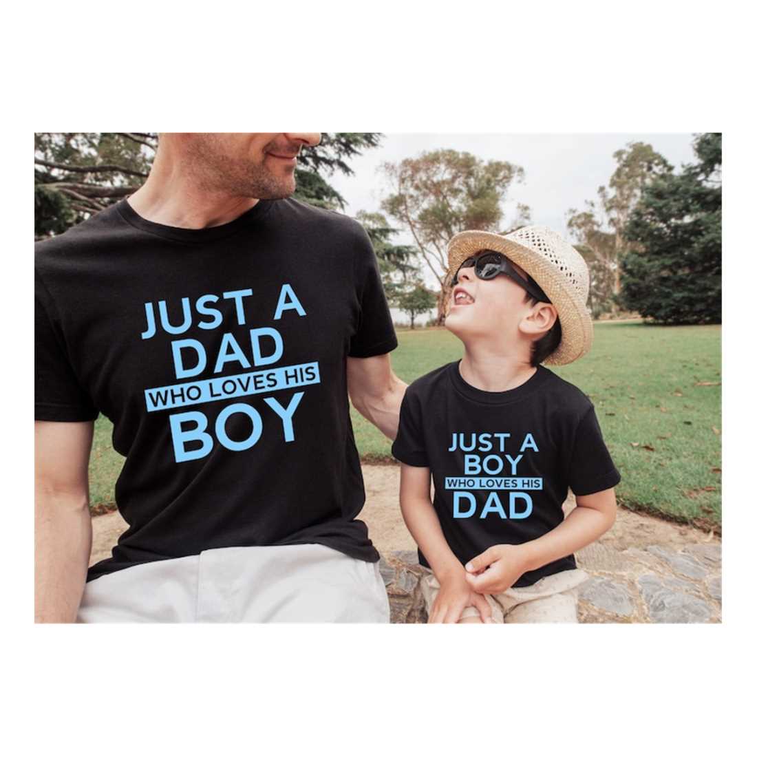 Just A Boy Who Loves His Dad Shirts,Just A Dad Who Loves His | Inspire ...
