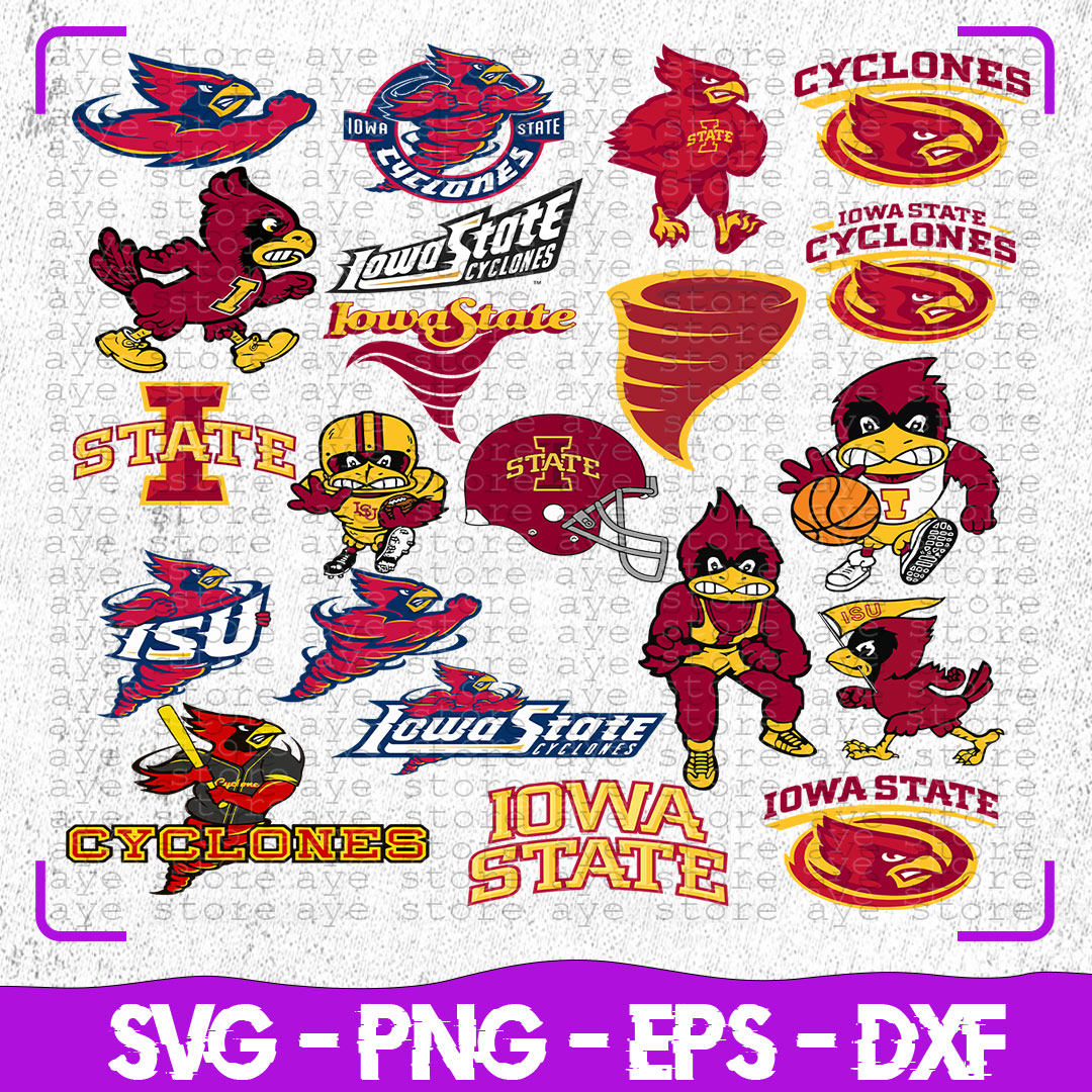 Iowa State Bundles, Iowa State Svg, ncaa Football Svg, ncaa | Inspire ...