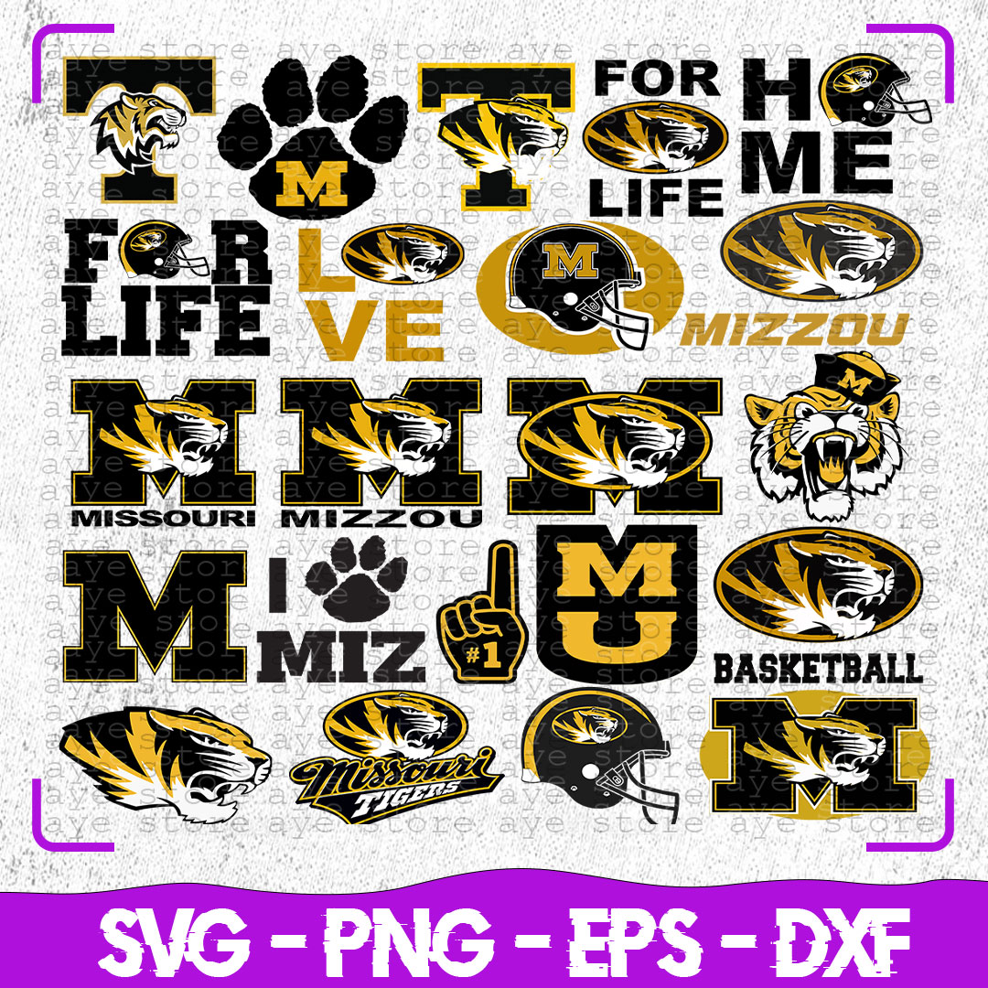 Mizzou Bundles, Mizzou Svg, ncaa Football Svg, ncaa team, nc | Inspire ...