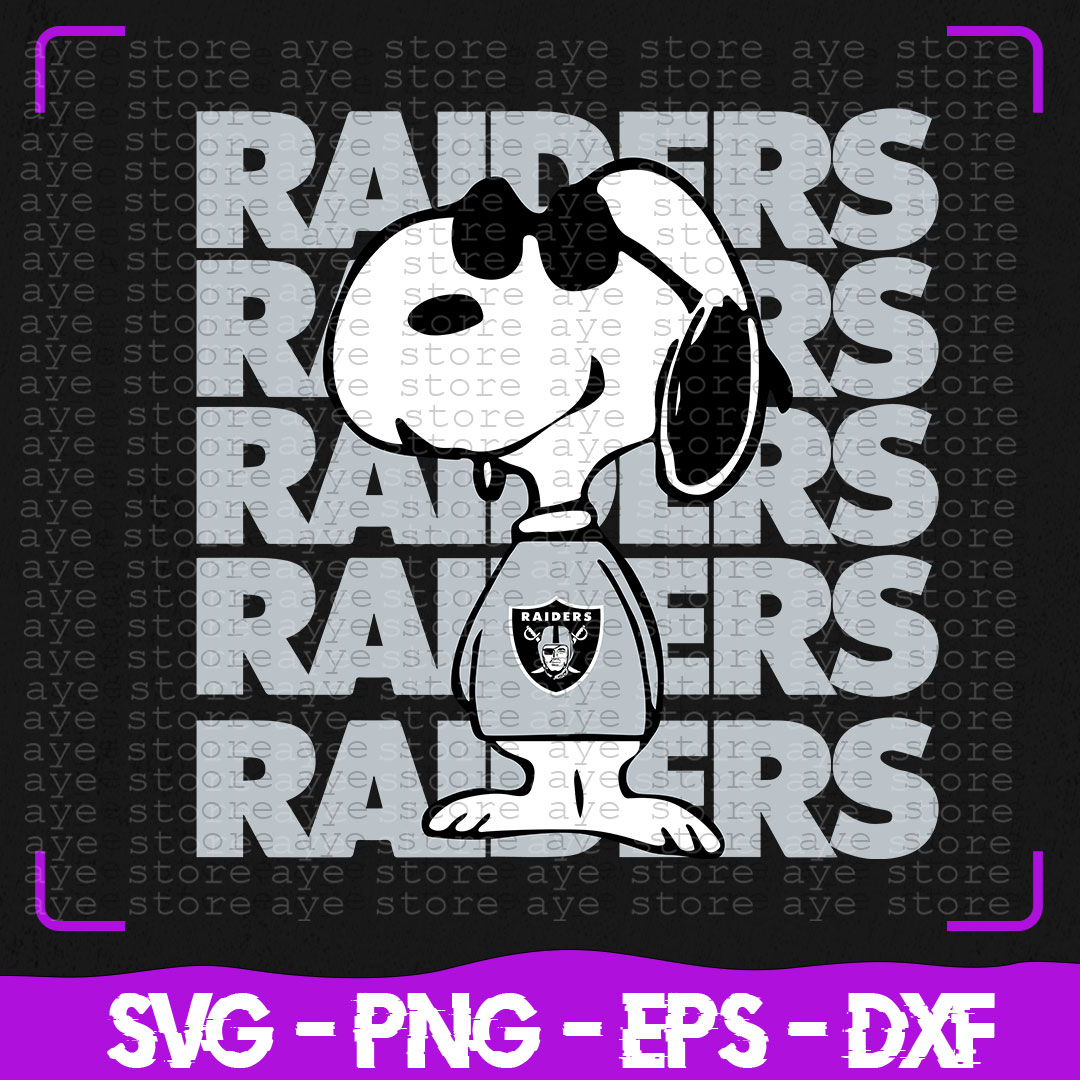 Las Vegas Raiders Snoopy NFL Svg, Las Vegas Raiders, Las Veg | Inspire ...