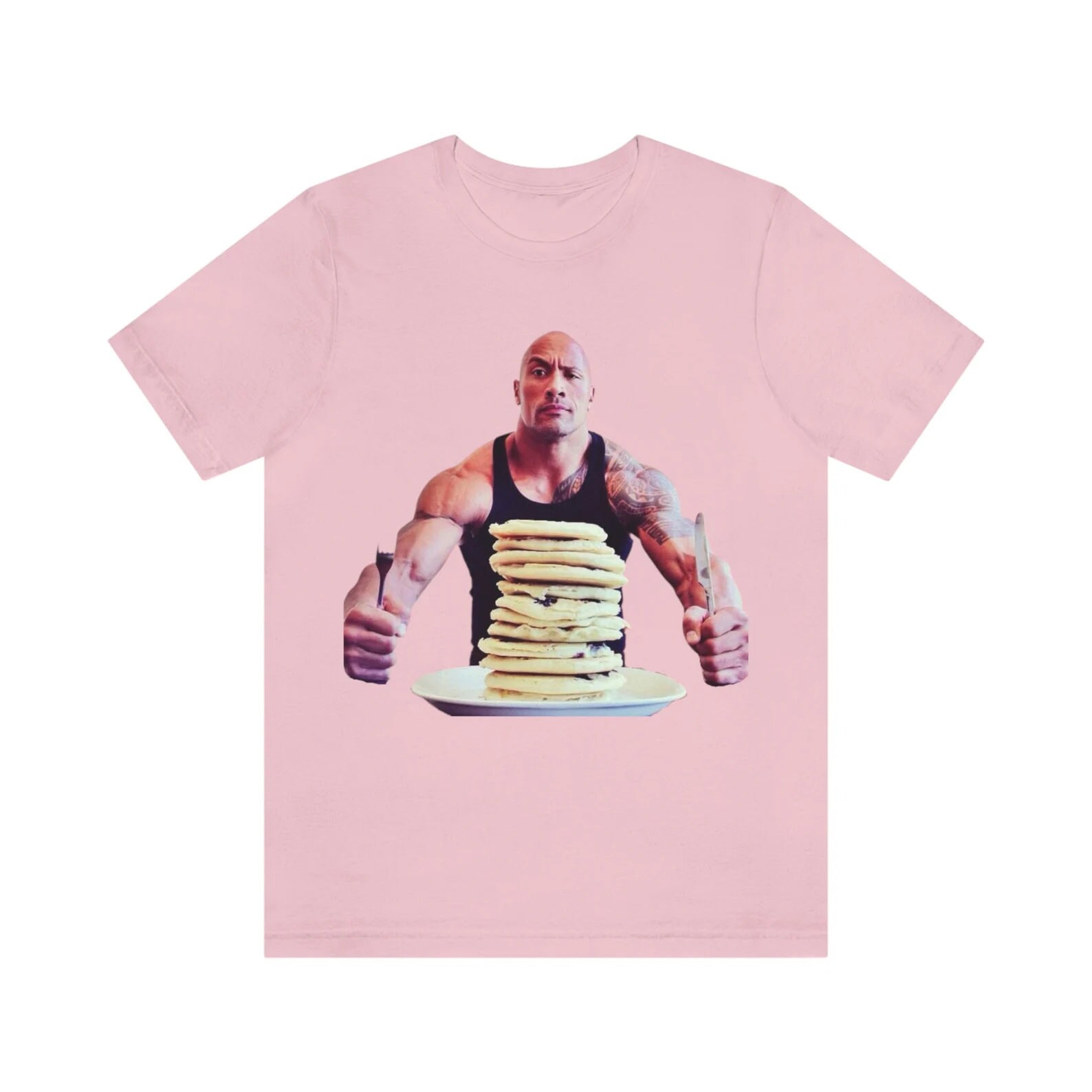 Dwayne The Rock Johnson x Pancake Breakfast Munch shirt | Inspire Uplift