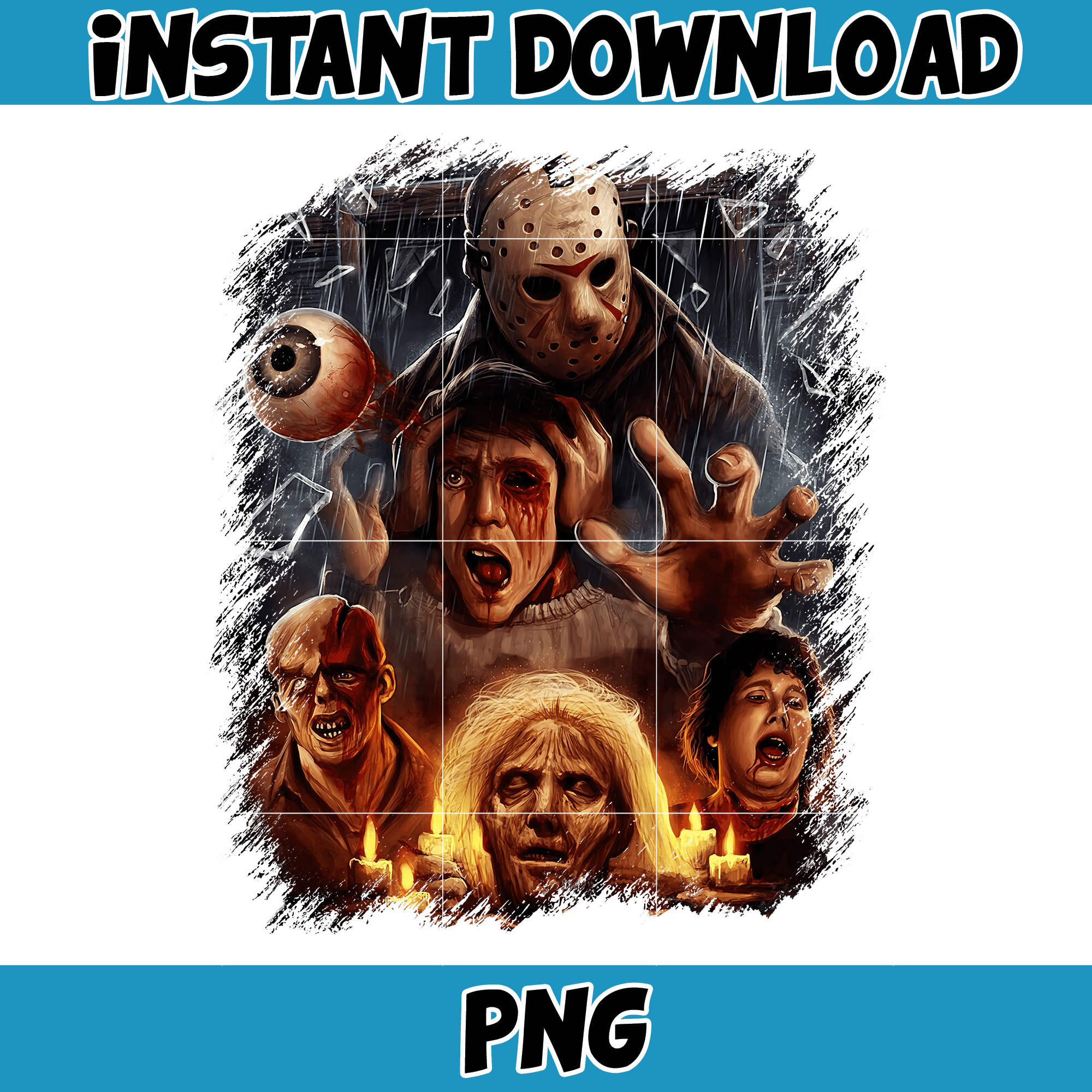 Horror Png Clipart Design, Horror Png Clipart, Halloween Png - Inspire ...
