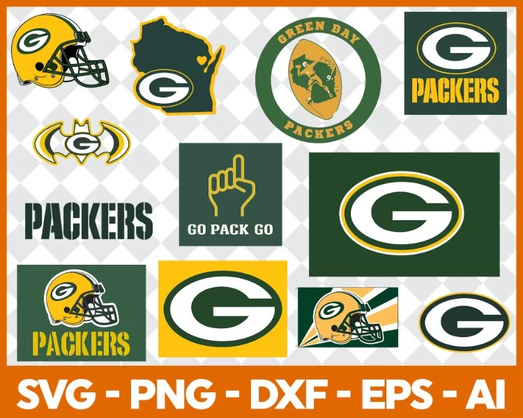 Green Bay Packers, Football, Bundle, SVG, PNG, AI, DXF, EPS - Inspire ...