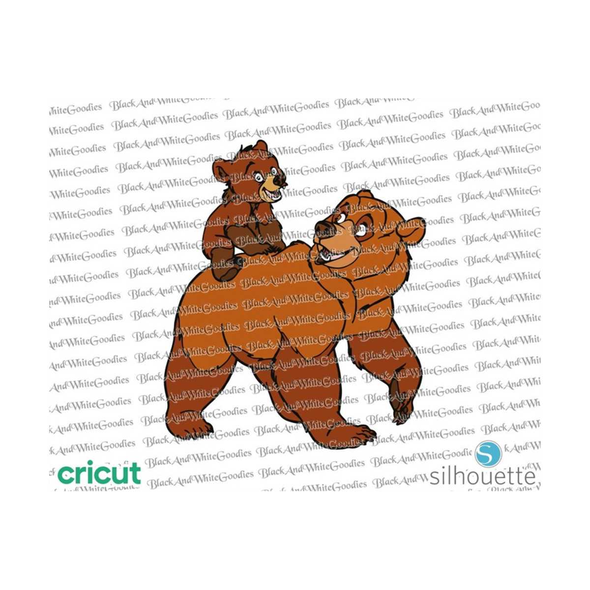 Brother Bear svg, layered svg, cricut, cut file, cutting fil - Inspire ...