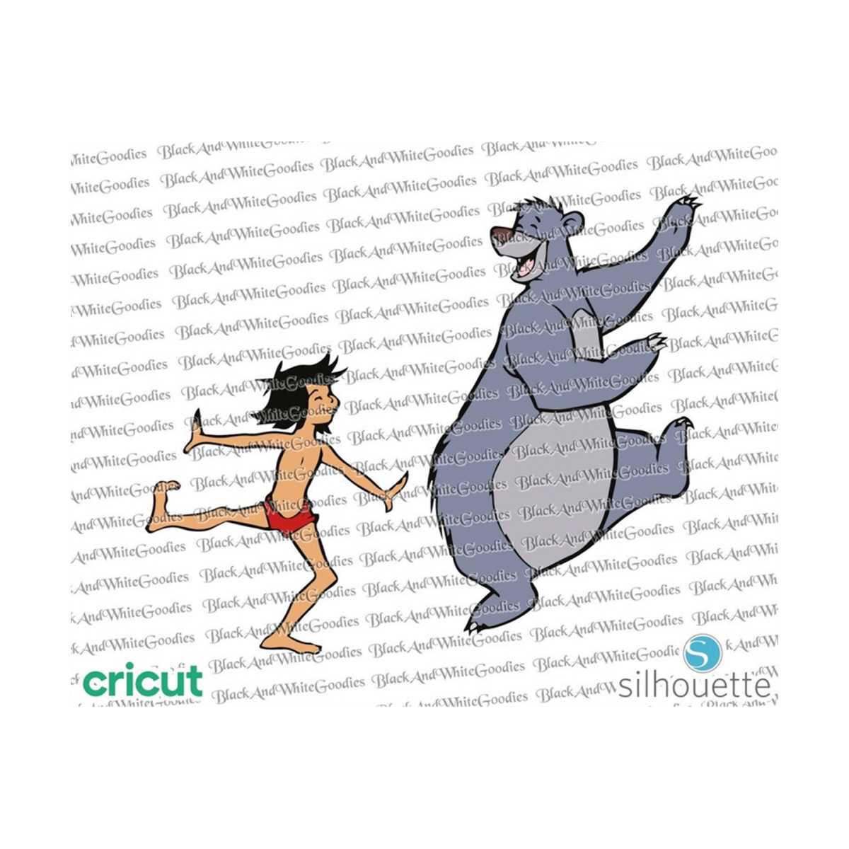 Jungle Book Mowgli And Baloo Dancing