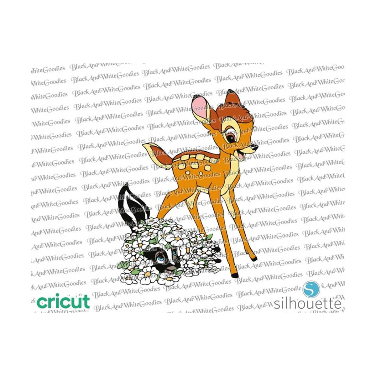 bambi svg, layered svg, cricut, cut file, cutting file, clip | Inspire ...