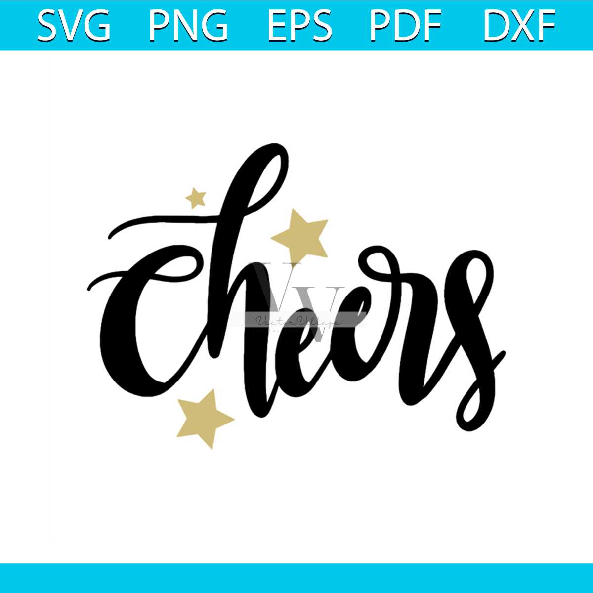 Cheers Drinking Day Decoration Svg | Inspire Uplift