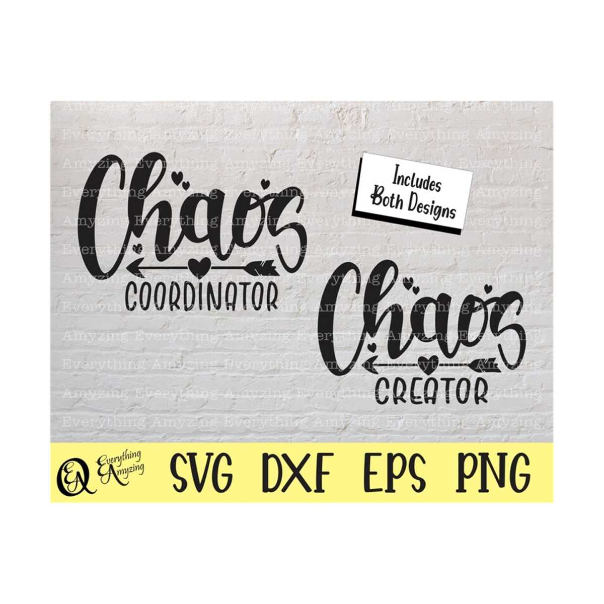 Chaos Coordinator Svg Chaos Creator Svg Mom Svg Teacher S Inspire