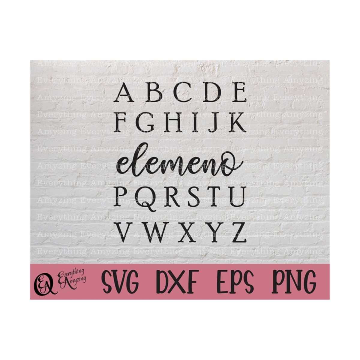 Elemeno P svg, ABC's, alphabet svg, elementary school svg, t | Inspire ...