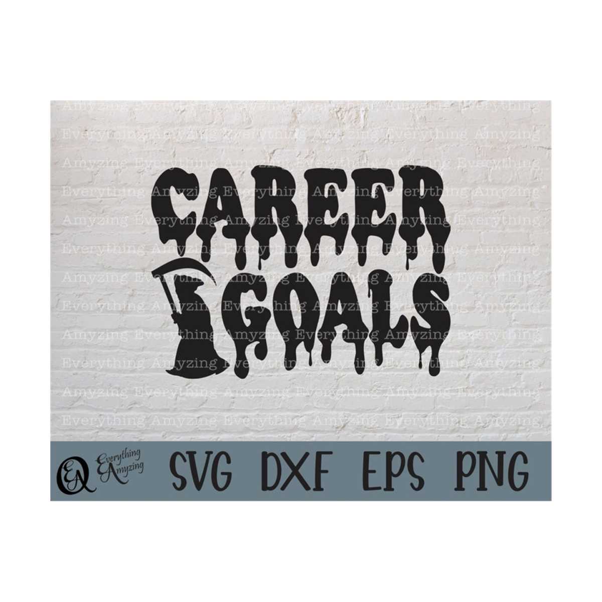Career Goals svg, Grim Reaper svg, Spooky Halloween svg, Fun | Inspire ...
