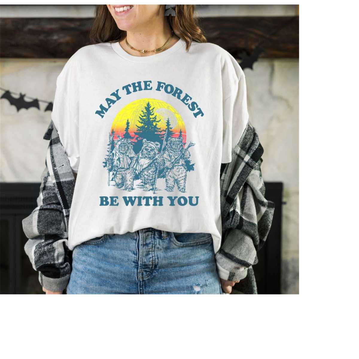 Star Wars Ewok Sunset May The Forest Be With You Endor Fores | Inspire ...