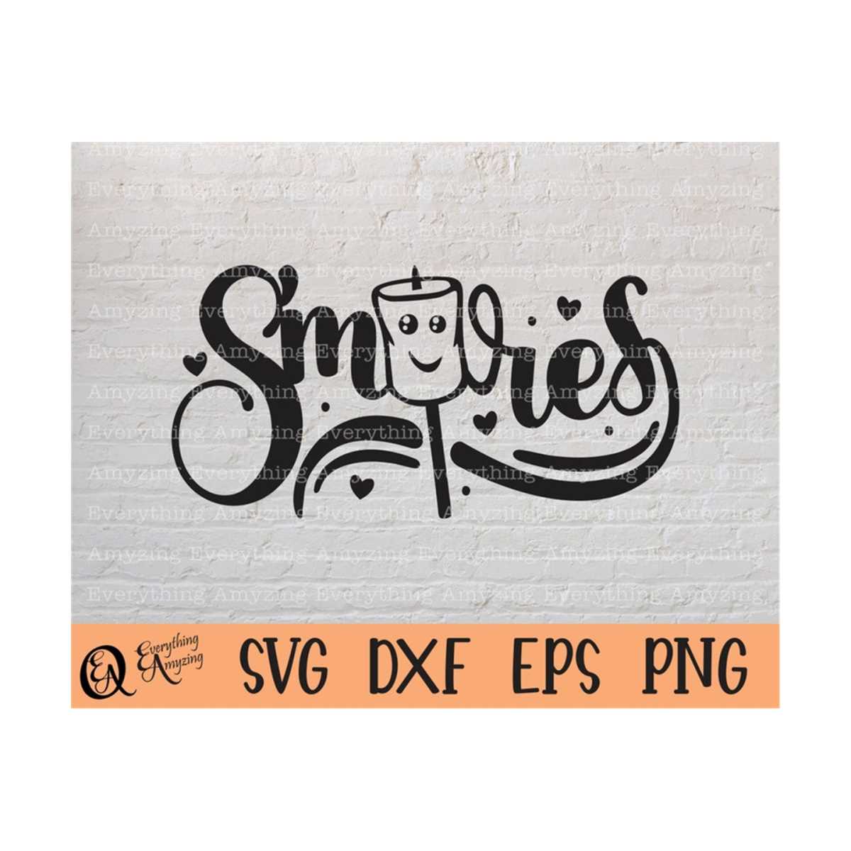 Smores svg, Smore svg, Camping svg, Campfire svg, Bonfire sv | Inspire ...