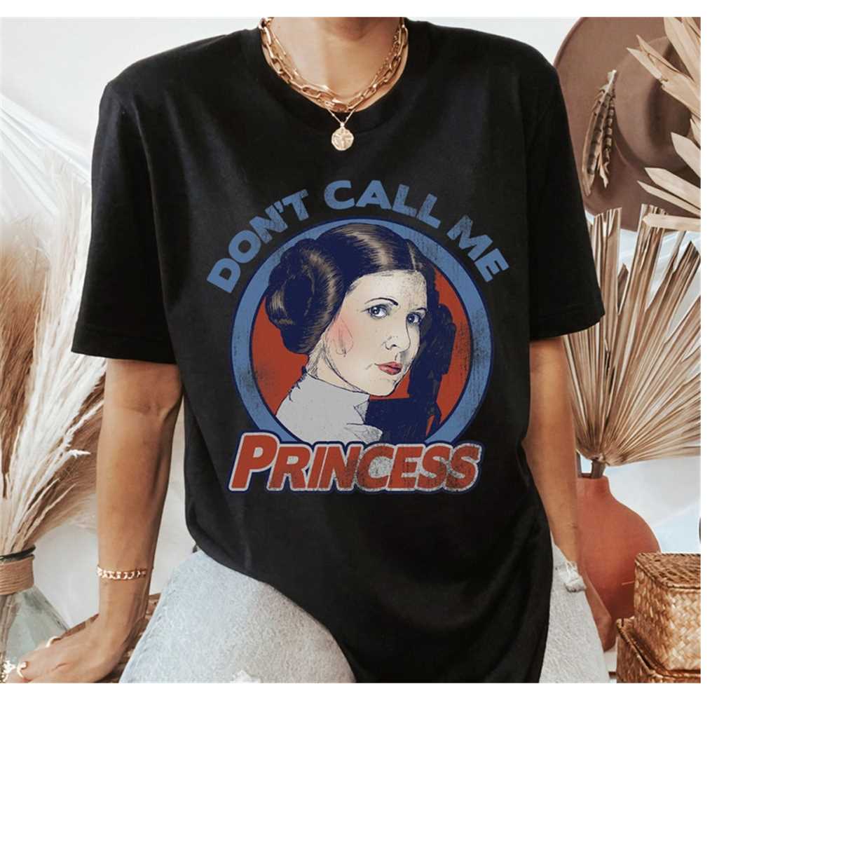 Star Wars Leia Don't Call Me Princess Graphic Shirt, Princes | Inspire ...