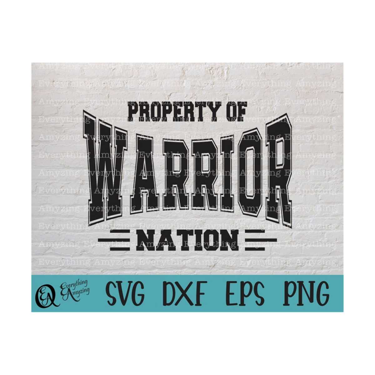 Warrior Nation svg, Warriors Mascot svg, Warriors School Spi - Inspire ...