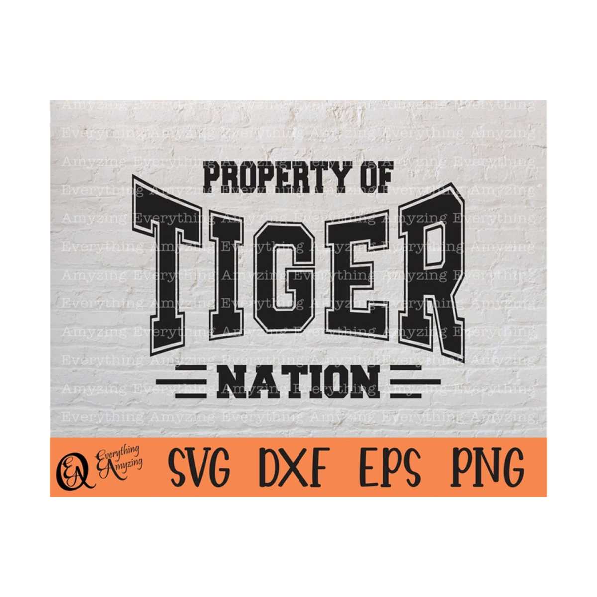 Tiger Nation svg, Tigers Mascot svg, Tigers School Spirit sv | Inspire ...