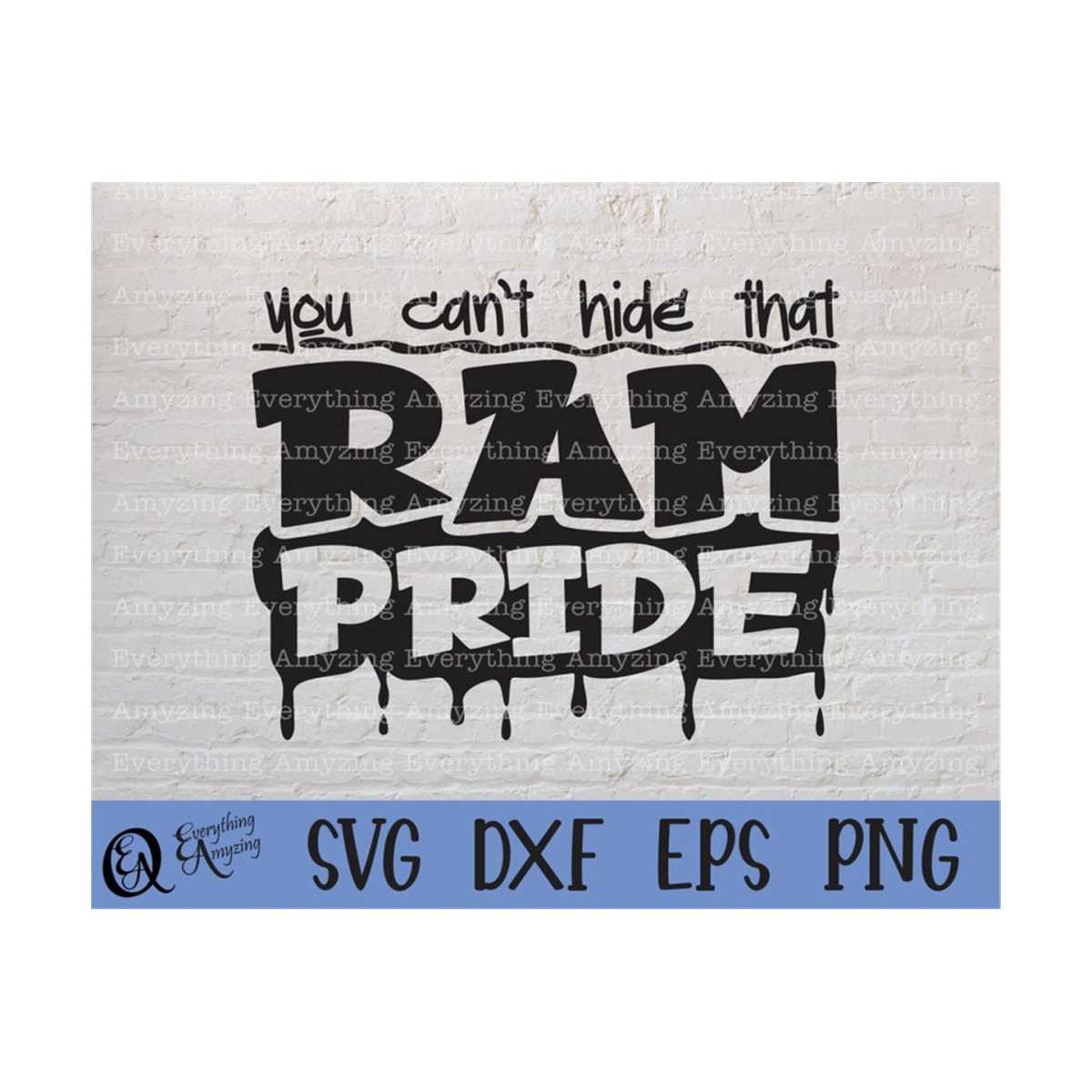Ram Pride svg, Rams Mascot svg, Rams School Spirit svg, Rams - Inspire ...