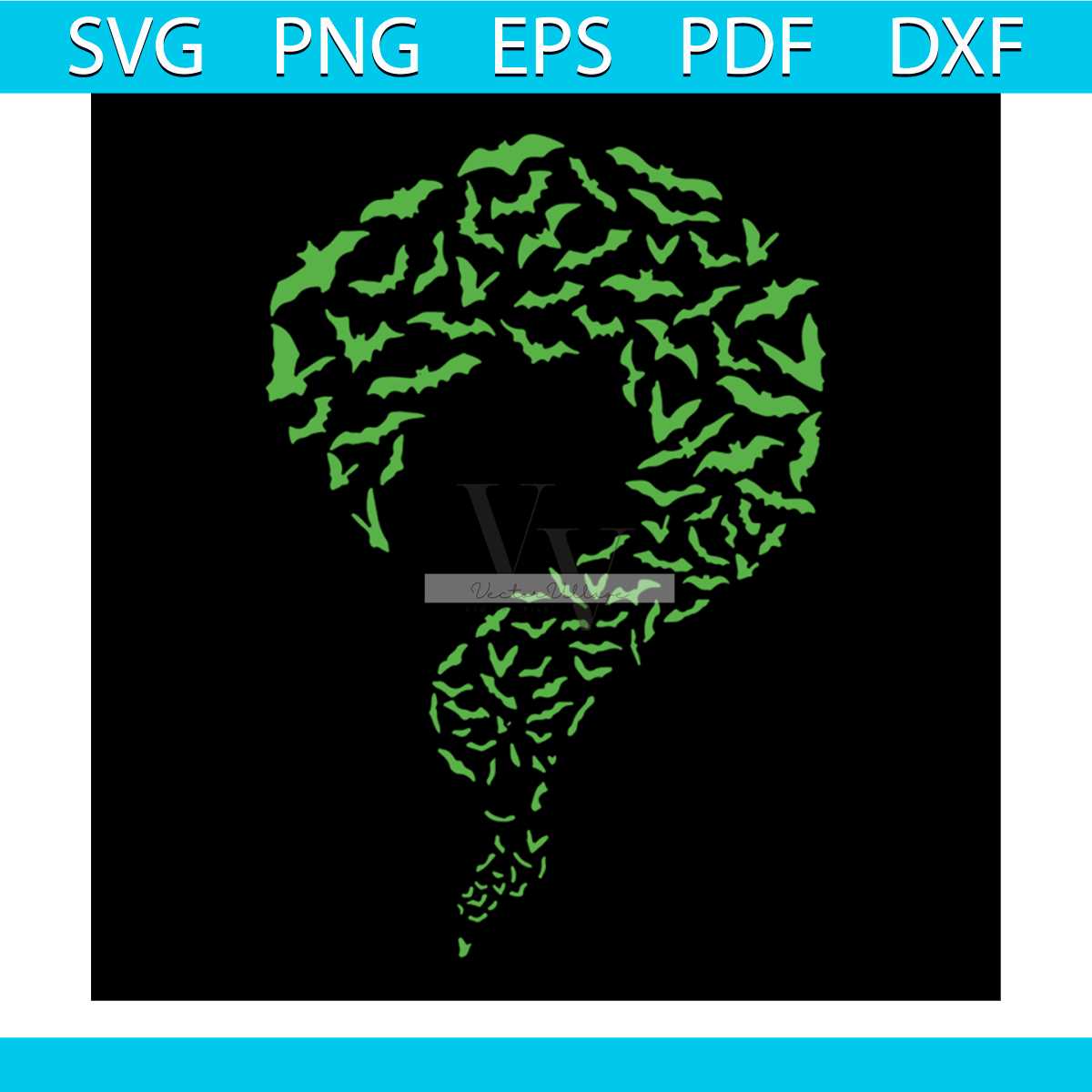 The Riddler Criminal Mastermind TV Show Svg | Inspire Uplift