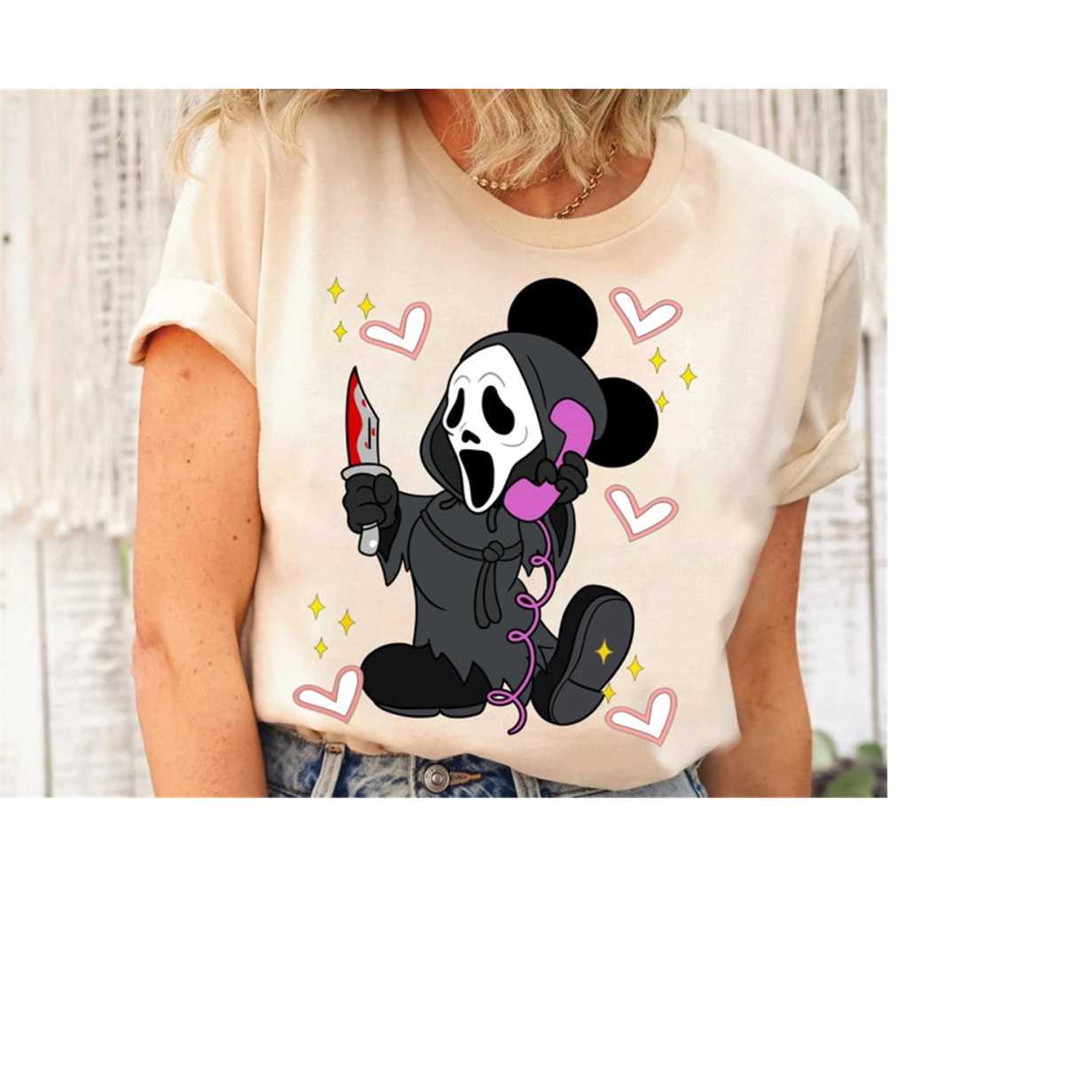 Disney Mickey Scream No You Hang Up Shirt, Mickey Ghost Scre | Inspire ...