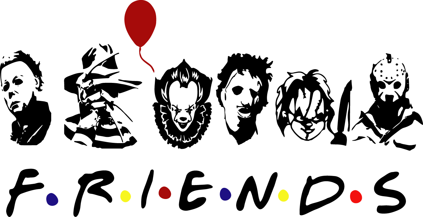 Horror Friends Png, Halloween friends Png, Straight Tumbler | Inspire ...