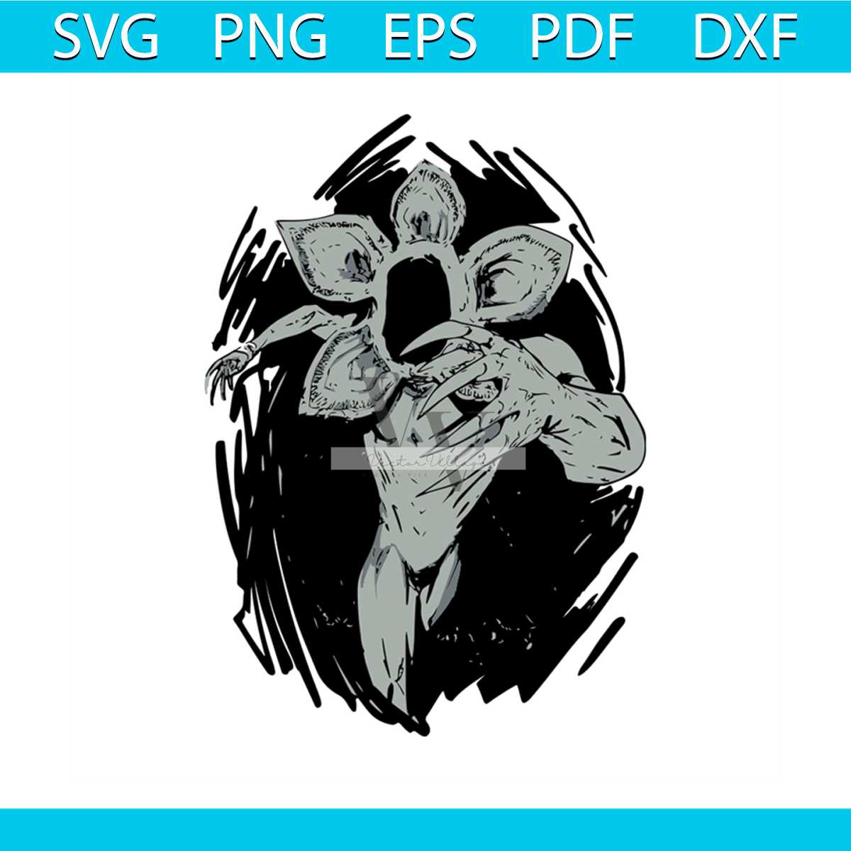 The Demogorgon Running Stranger Things Monster Fictional Cha | Inspire ...