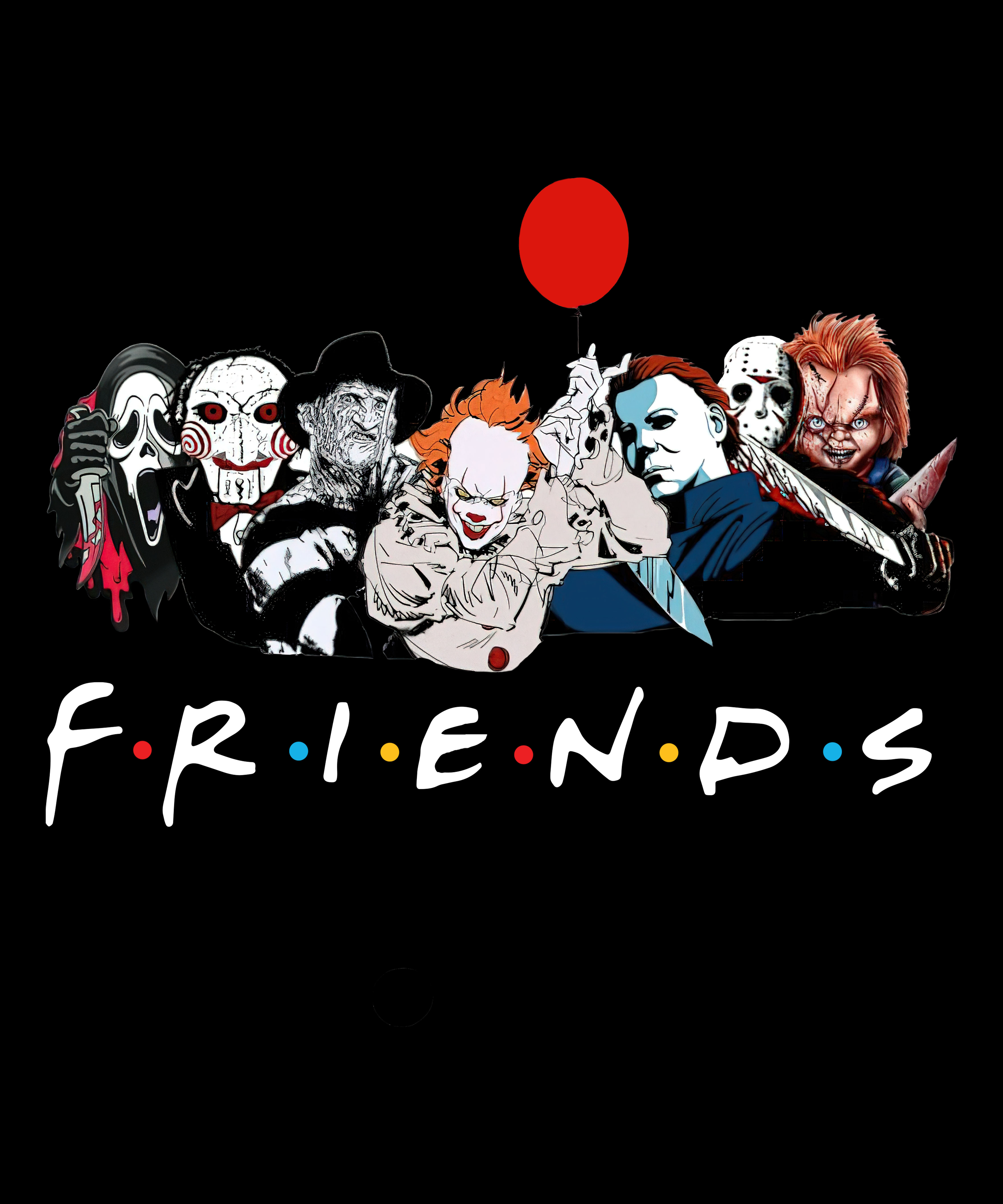 Horror Friends Png, Halloween friends Png, Straight Tumbler | Inspire ...