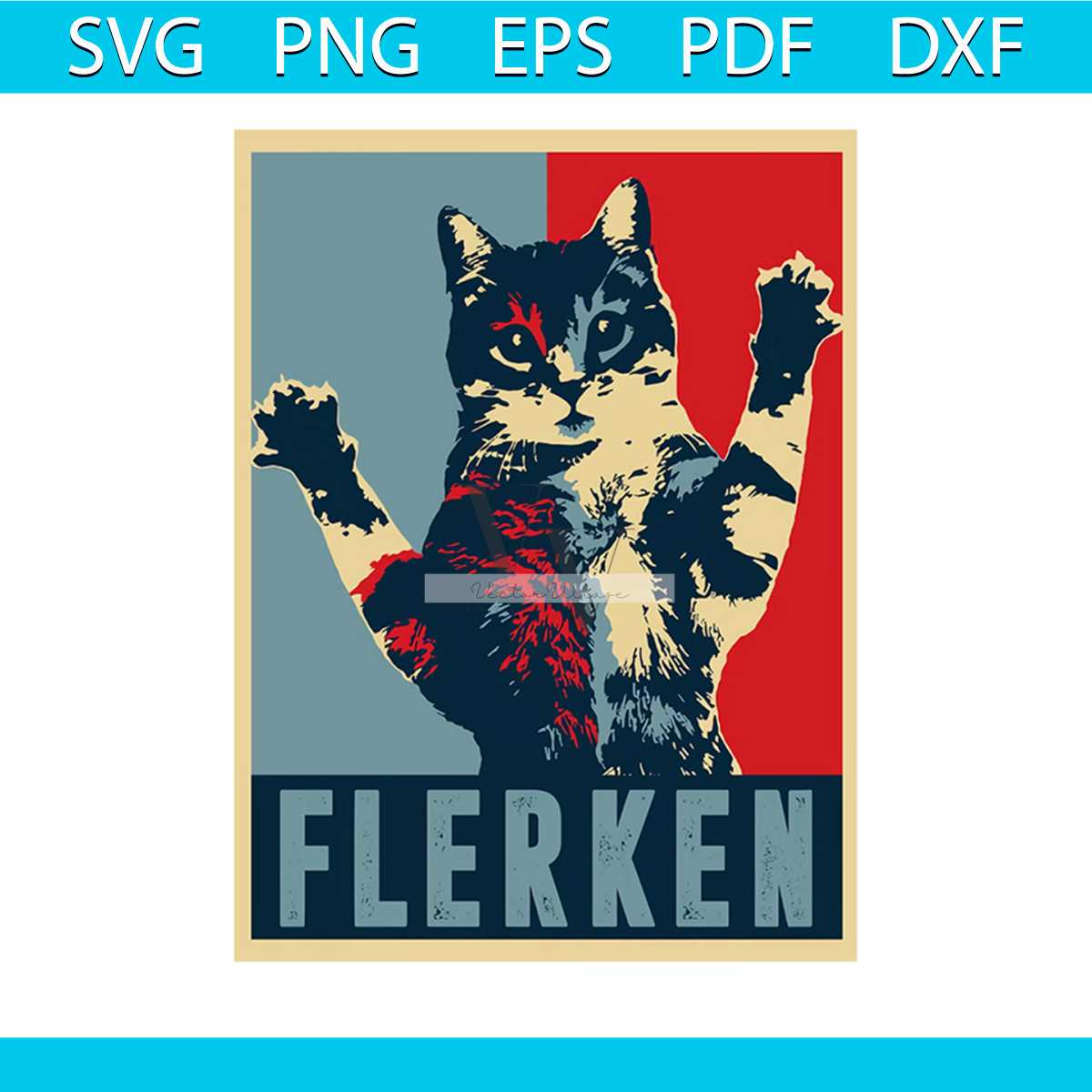 Flerken Captain Marvel Cat Vintage TV Show Svg | Inspire Uplift