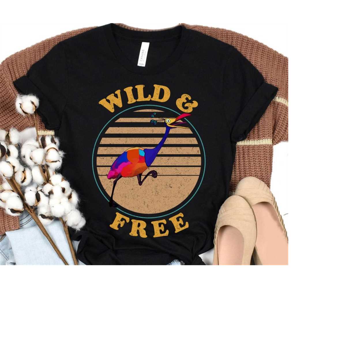 Retro Disney Pixar Up Movie Kevin Wild And Free Shirt, Kevin | Inspire ...