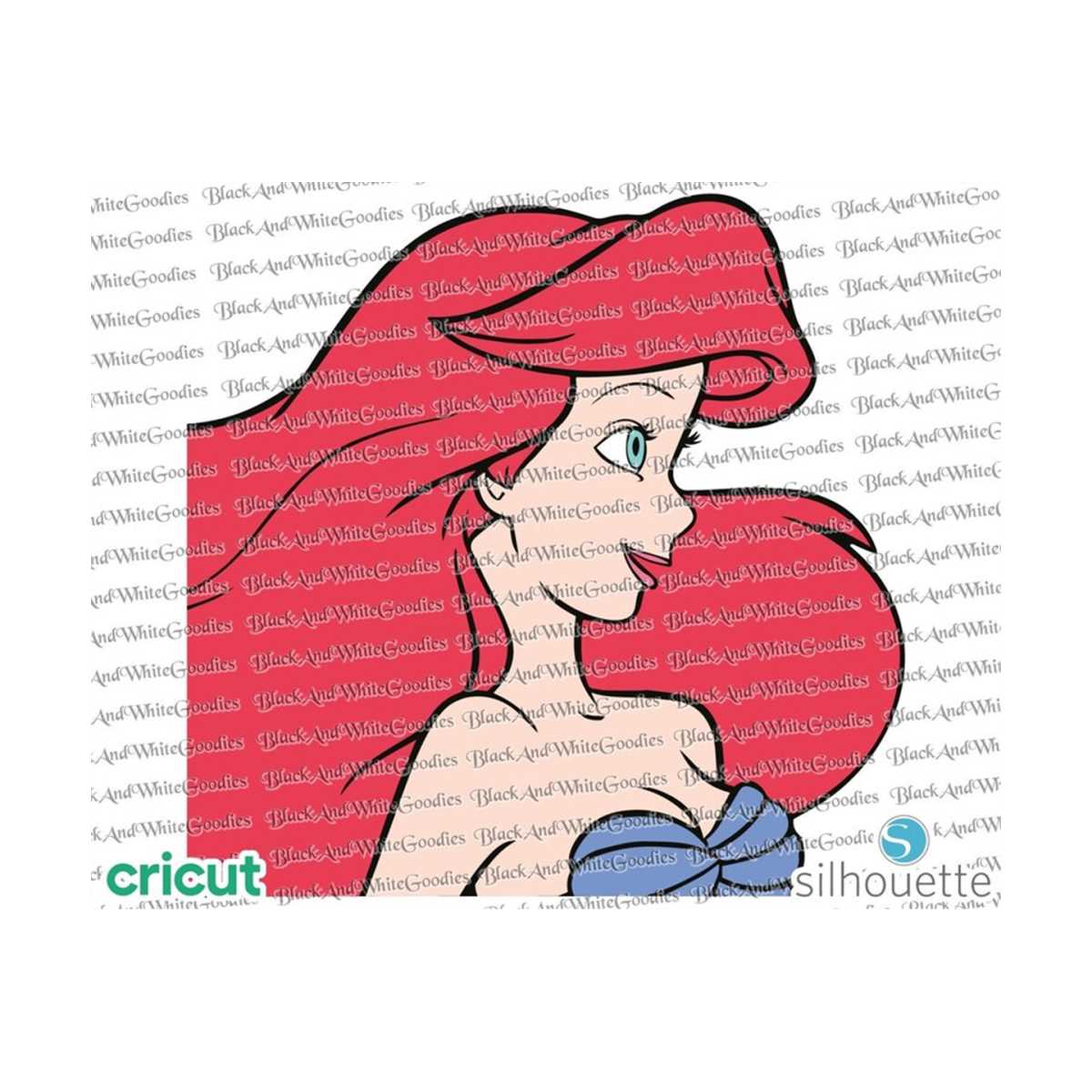 ariel little mermaid svg, layered svg, cricut, cut file, cut | Inspire ...