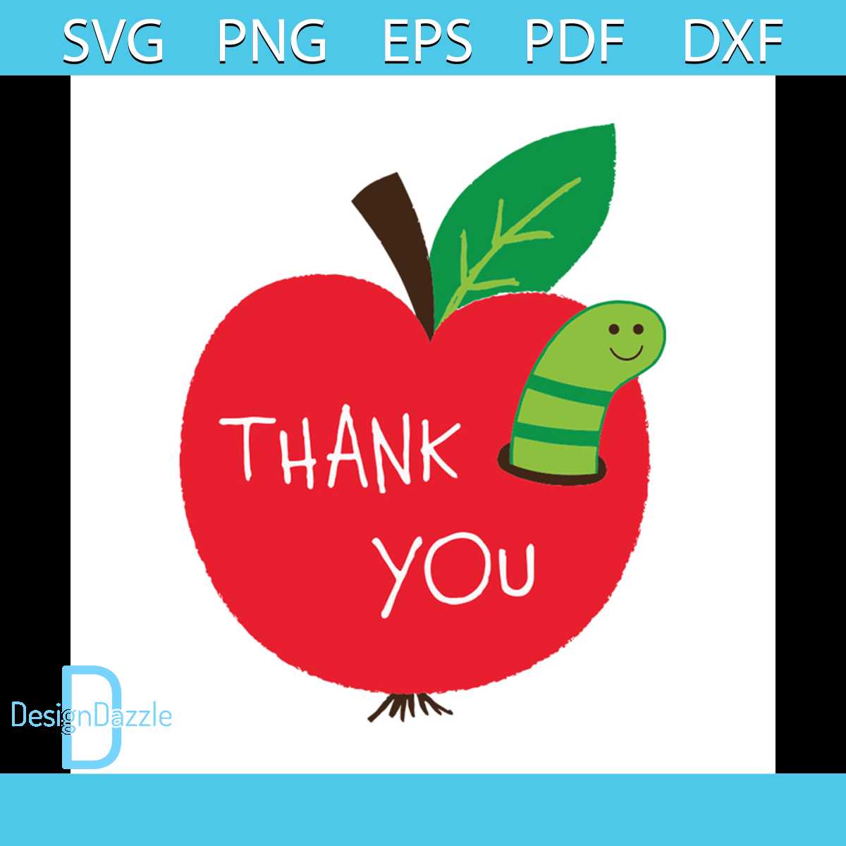 Apple Thank You Day Svg, Trending Svg, Thank you Svg, Apple | Inspire ...