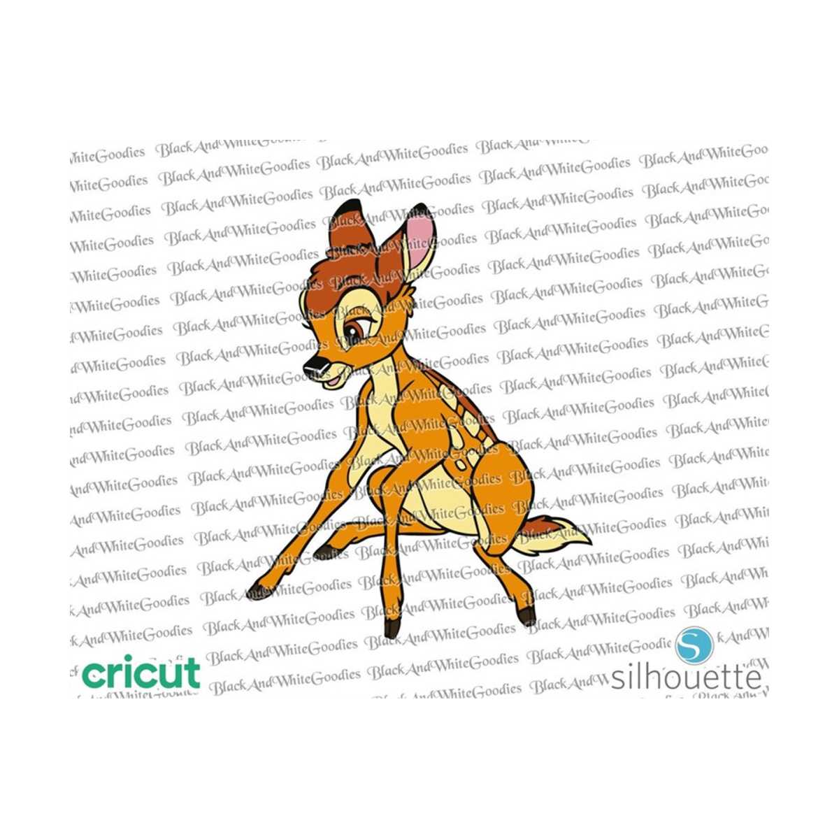 bambi svg, layered svg, cricut, cut file, cutting file, clip | Inspire ...