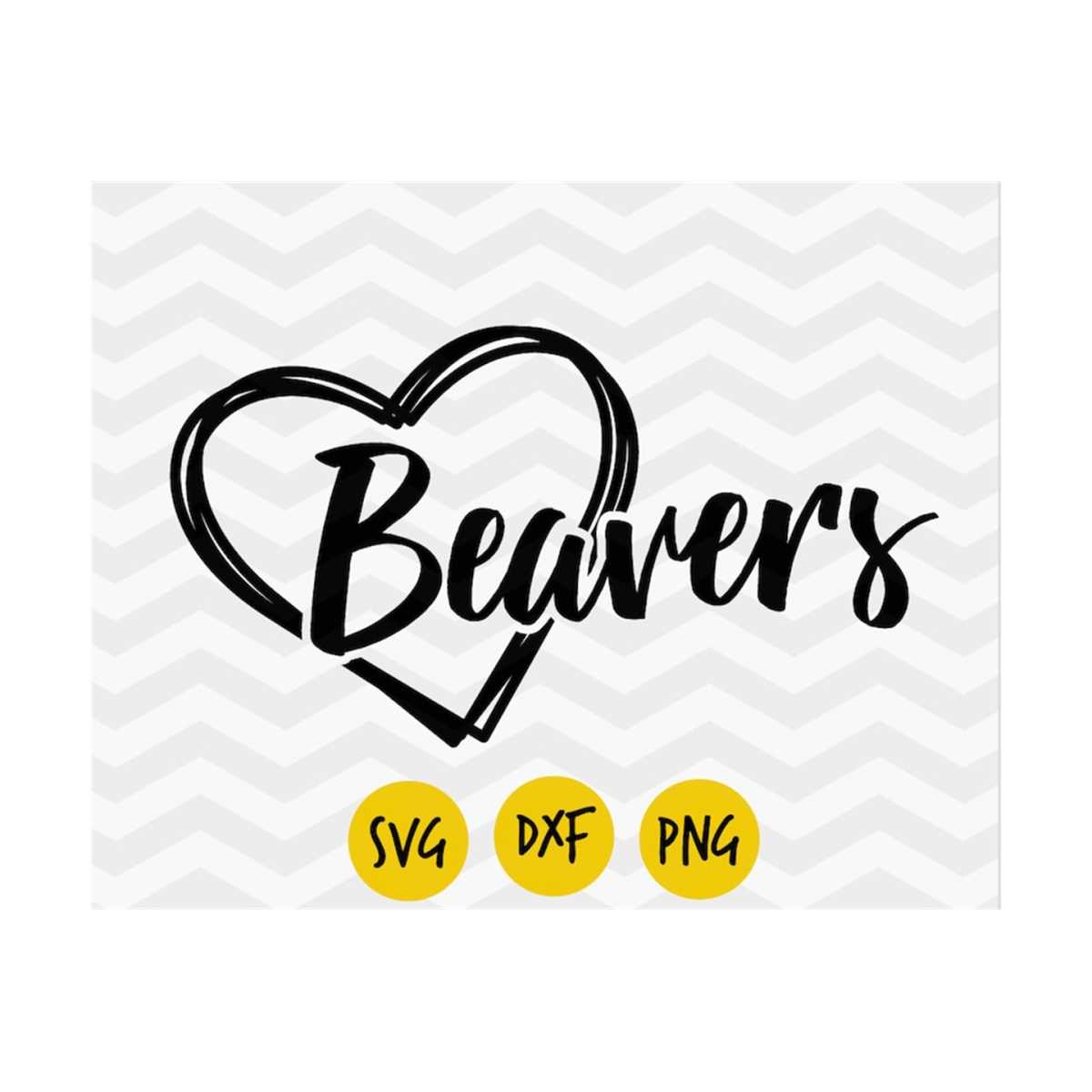 Beavers svg, Beavers heart svg, Beavers pride, I love Beaver - Inspire ...