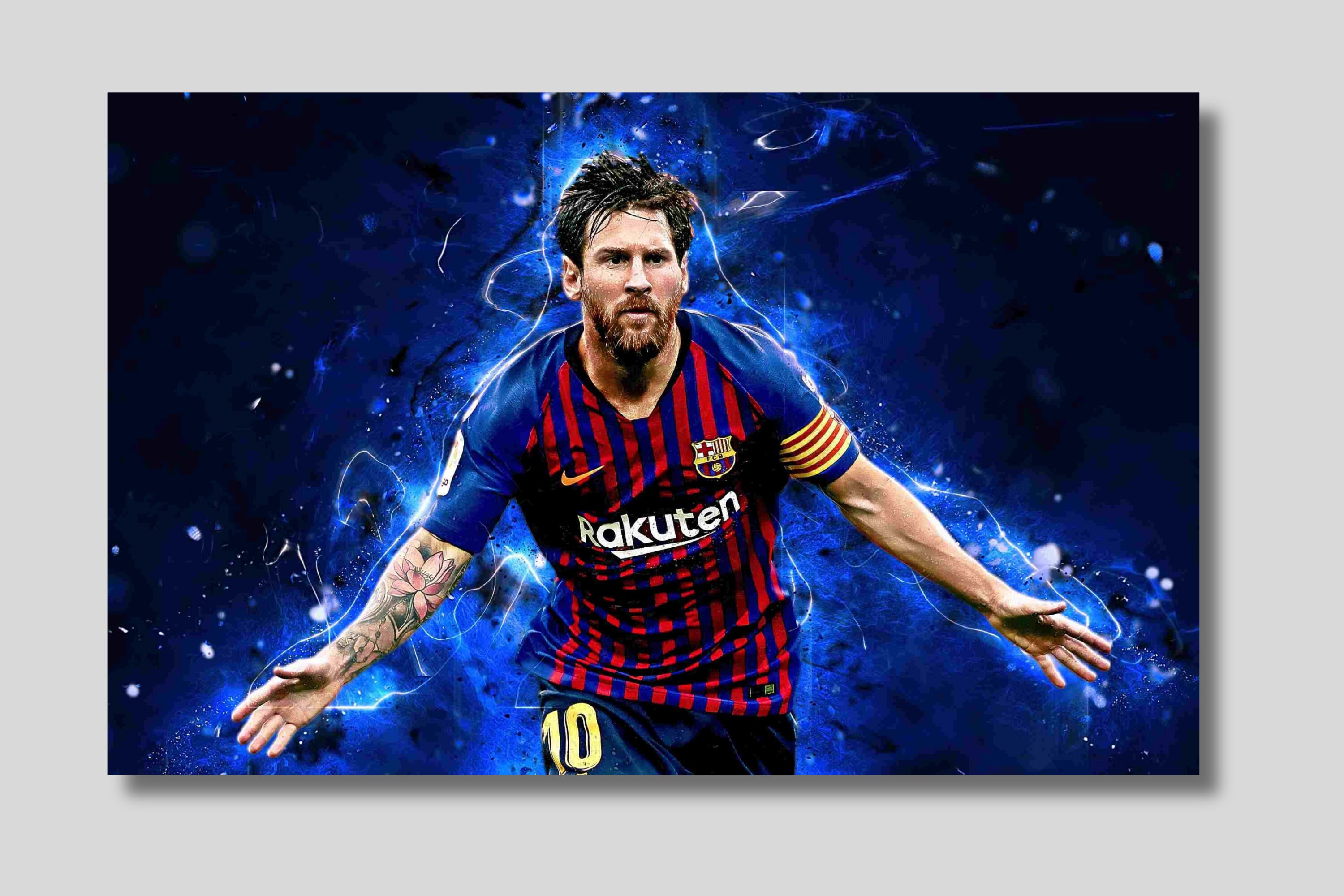 LIONEL MESSI Canvas, World Cup 2022 Poster, Argentina Footba - Inspire ...