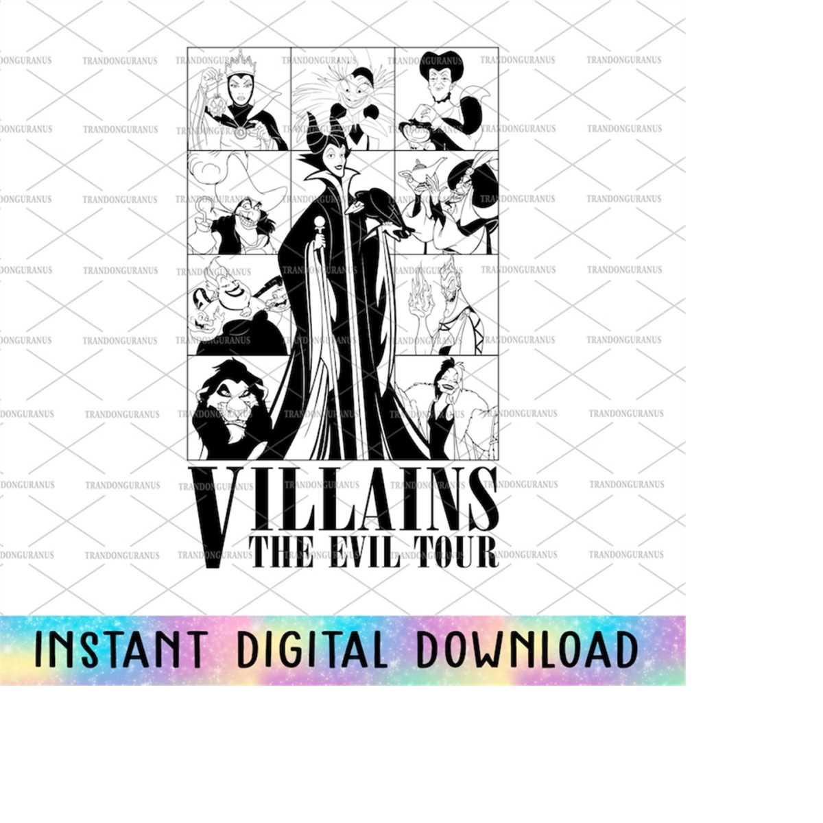 Villains Tour Svg, Villains Wicked, Spooky Season, Trick Or | Inspire ...
