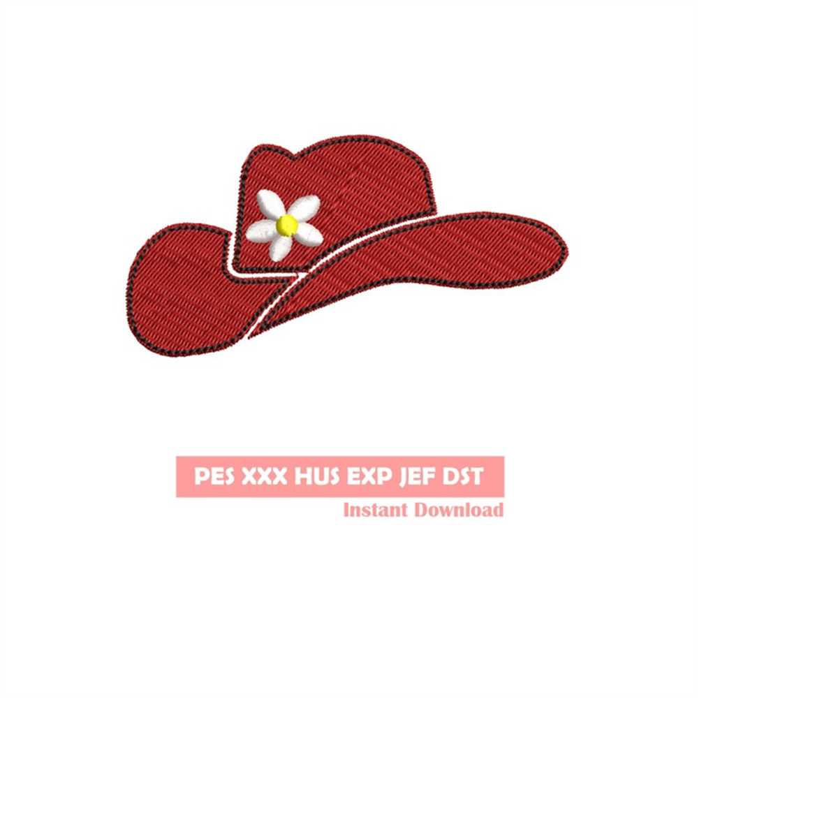 cowboy hat embroidery - Inspire Uplift