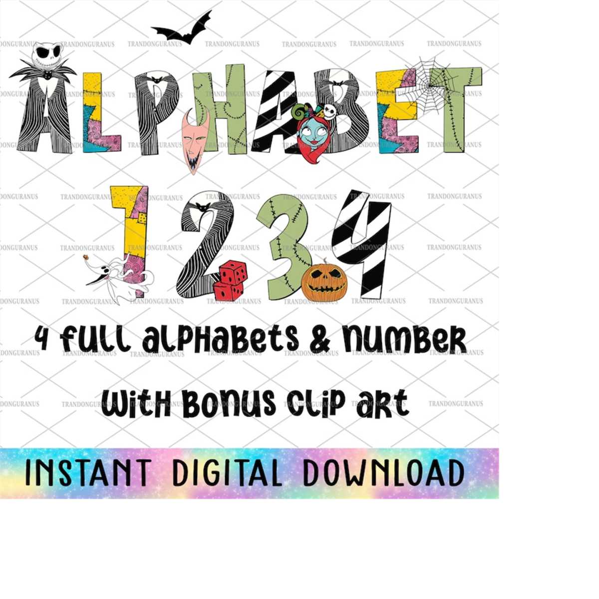 Bundle Alphabet Set, Halloween Horror Alpha Png, Movie Kille | Inspire ...