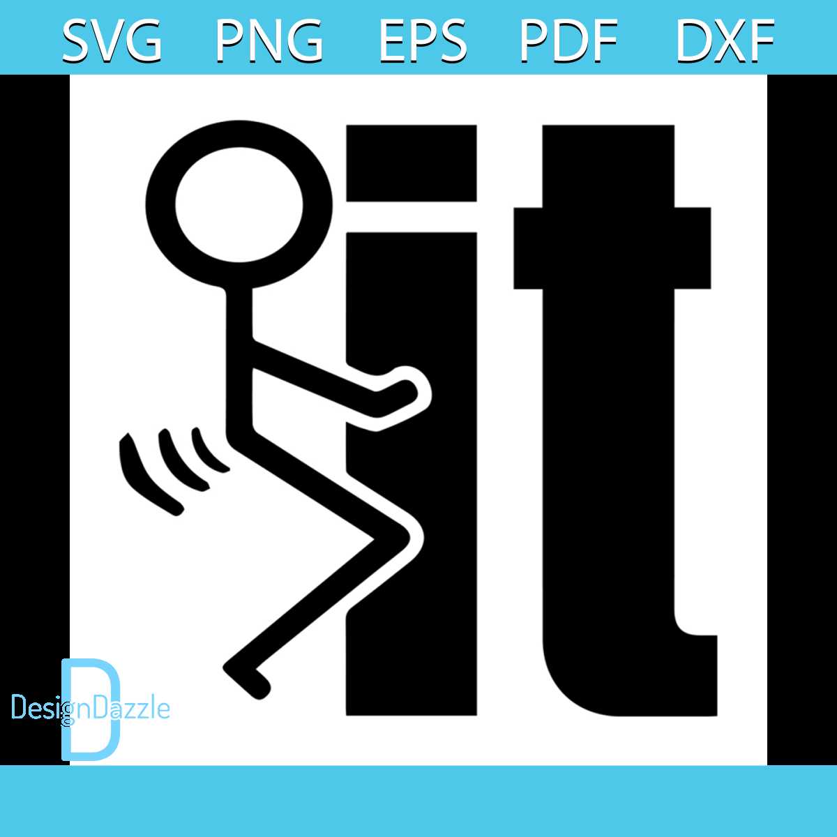 Fuck It Stick Figure Funny svg, Trending Svg, Funny Svg, It | Inspire ...