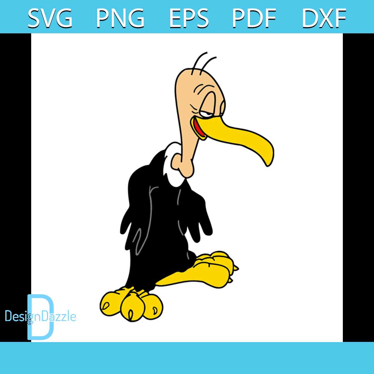 Beaky Buzzard Funny Animal Funny Animal Face Svg - Inspire Uplift