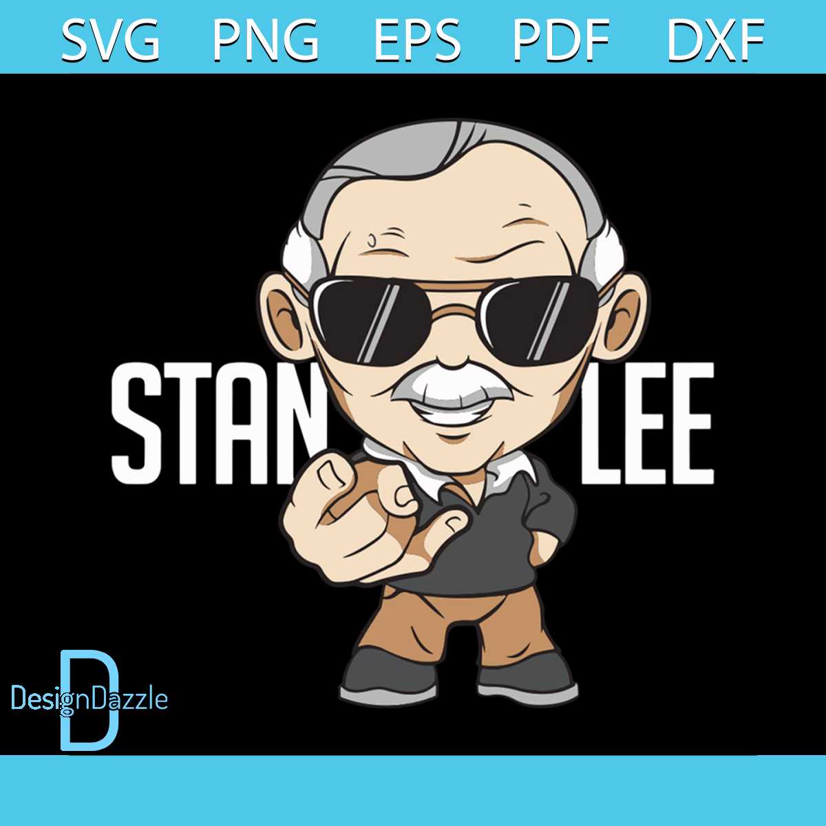 Drawing Stan Chibi Funny People Old People Svg | Inspire Uplift
