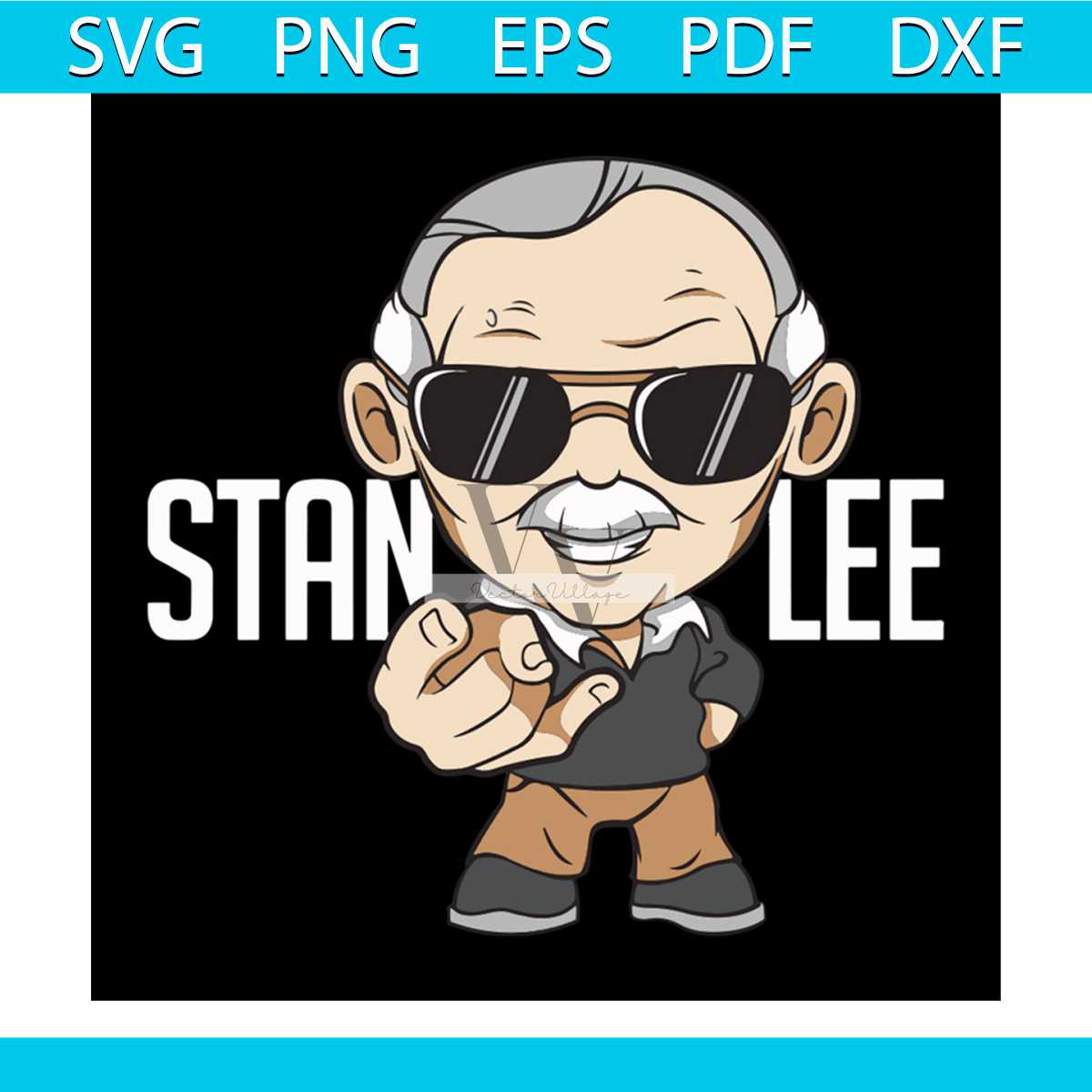 Drawing Stan Chibi Funny People Old People Svg | Inspire Uplift