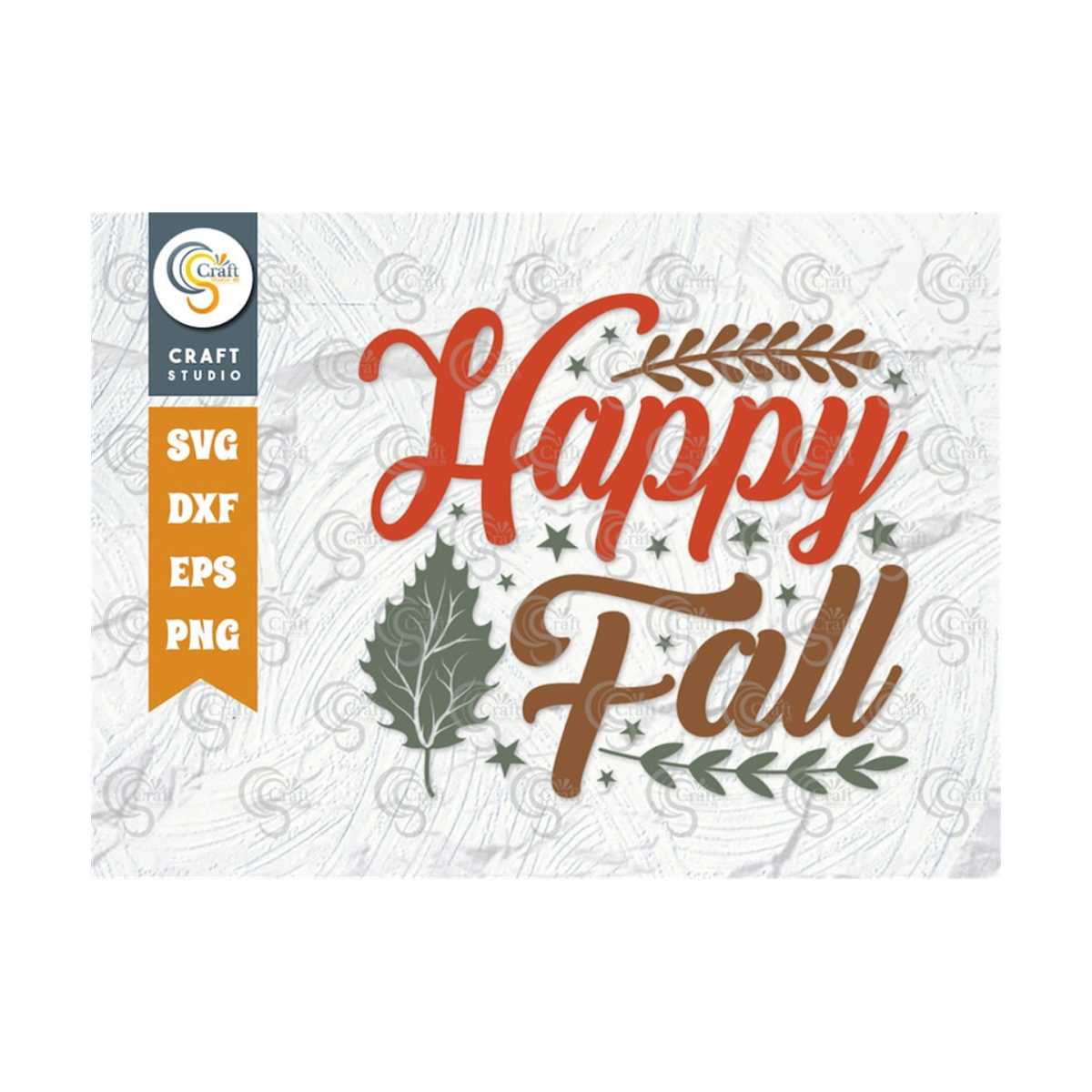 Happy Fall SVG Cut File, Leaves Svg, Fall Leaves Svg, Fall S | Inspire ...