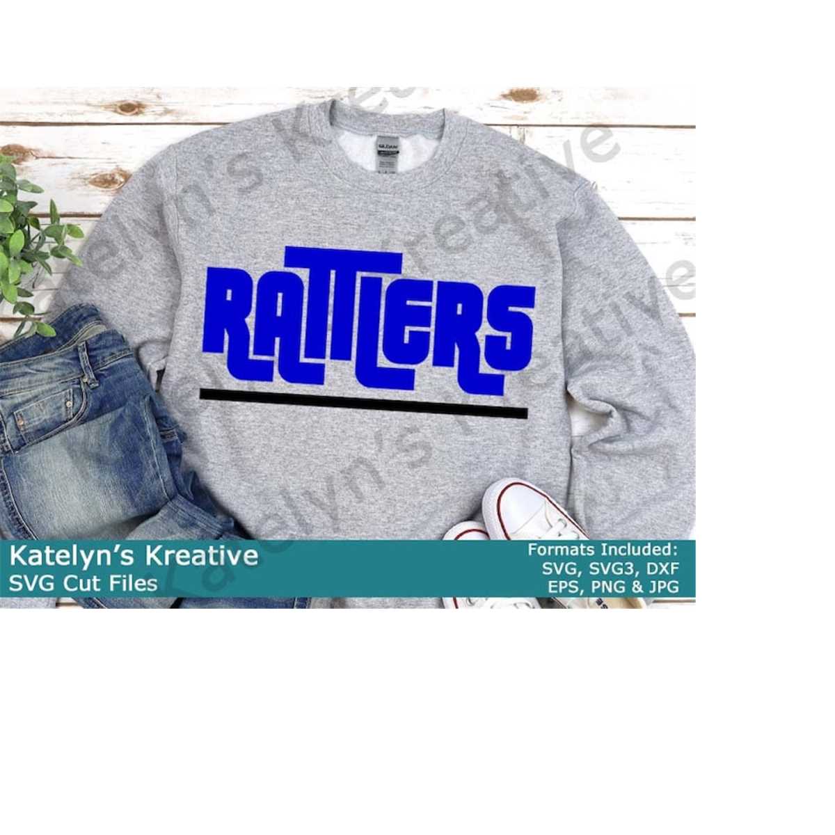 Rattlers Team Mascots - SVG, SVG3, PNG, JPG, Sublimation | Inspire Uplift